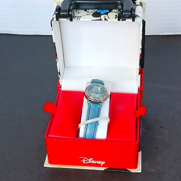 Disney | Accessories | Disney Tinkerbell Watch In Disney Suitcase Box ...